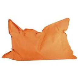 Sitzsack Kinzler "Meso", orange, B:100cm H:10cm, Polyester, Sitzs&auml;cke, Sitzsack, Uni Farben, Outdoor geeignet, ideal im Wohnzimmer & Kinderzimmer