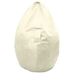 Sitzsack Kinzler "Kimi big", beige (natur), B:75cm H:130cm, Polyester, Sitzs&auml;cke, Sitzsack, Uni Farben, mit Taschen & Tragegriff, Outdoor geeignet, Kinderzimmer