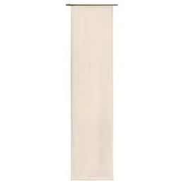 Schiebegardine WIRTH "Umea" Gr. 1, beige, B:60cm H:145cm, Jacquard, Polyester, Gardinen
