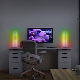 OSRAM SMART+ WiFi Tischlampe CORNER MAGIC, silber, 43 cm RGB