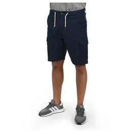 Cargoshorts Blend "BHSiello", Herren, Gr. L, US-Gr&ouml;&szlig;en, blau (navy), Web, 98% Baumwolle, 2% Elasthan, unifarben, regular fit normal, Hosen, Stilvolle Cargo Shorts mit Taschen