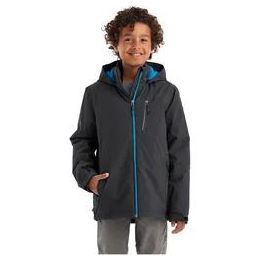 Outdoorjacke Killtec "KOW 159 BYS JCKT", Jungen, Gr. 152, schwarz, Obermaterial: 100% Polyester;Futter: 100% Polyester;F&uuml;llung: 100% Polyester, Jacken Outdoorjacke, Wasser- und winddichte Kids Winterjacke mit Fleece-Futter