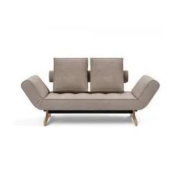 3-Sitzer INNOVATION LIVING TM "Ghia Schlafsofa, Couch mit Wohlf&uuml;hl-Faktor", beige, B:178cm H:83cm T:93cm, Sofas, eine gro&szlig;e Liegefl&auml;che mit geringer Stellfl&auml;che, beidseitig abklappbar
