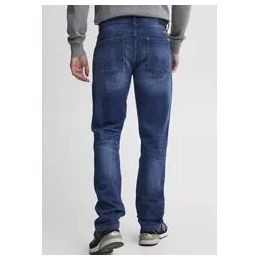 5-Pocket-Jeans Blend "BL Jeans Twister Jogg", Herren, Gr. 30, L&auml;nge 32, blau, Denim/Jeans, Obermaterial: 83% Baumwolle, 15% Polyester, 2% Elasthan, Abriebeffekte, schmal, Jeans 5-Pocket-Jeans