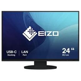 EIZO LED-Monitor "FlexScan EV2495", Energieeffizienz: C (A-G), schwarz, B:53,1cm H:34,4cm T:5,4cm, Monitore