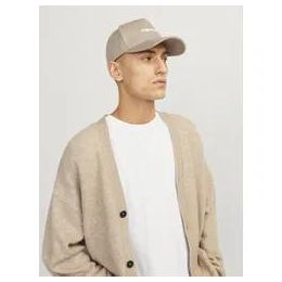 Jack & Jones Baseball Cap JACK & JONES "JACVESTERBRO CAP NOOS", Herren, Gr. 1, beige (fields of rye), Baumwolle, unifarben, Caps