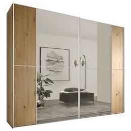 Schwebet&uuml;renschrank STAUD "Sonett 220, Made in Germany", artisan eiche, B:249cm H:222cm T:68cm, Holzwerkstoff, Schr&auml;nke, Schwebet&uuml;renschrank, mit vier verschiedenen Ausstattungsvarianten