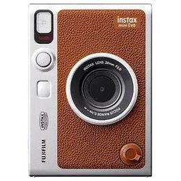 Fujifilm Sofortbildkamera "Mini Evo", braun, B:12,29cm H:8,7cm T:3,6cm, Fotokameras
