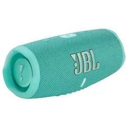 JBL Bluetooth-Lautsprecher "Charge 5 Portabler", blau (t&uuml;rkis), B:22,3cm H:9,65cm T:9,4cm, Lautsprecher, wasserdicht