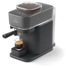 Philips BARISTINA Espressomaschine "BAR300/60 mit Mahlwerk f&uuml;r ganze Bohnen", schwarzgrau, 1, Kaffeemaschinen, 16 bar Pumpendruck, Schwarzgrau, Espressomaschine