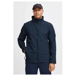 Softshelljacke Blend "BHSorensen", Herren, Gr. M, marineblaus, 100% Polyester, unifarben, regular fit, Jacken Softshelljacke, Stilvolle Softshelljacke