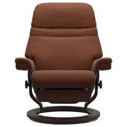 Relaxsessel stressless "Sunrise", braun (copper paloma), B:79cm H:103cm T:78cm, Leder BATICK: BATICK ist ein leicht korrigiertes, durchgef&auml;rbtes und genarbtes M&ouml;belleder, bei dem die meisten Unebenheiten und Spuren in der Regel entfernt wurden.;Leder PALOMA: PALOMA ist ein durchgef&auml;rbtes Semianilin-M&ouml;belleder mit nat&uuml;rlicher Narbung.;ROHLEDER Stoff Q2 FARON: Ein fester zuverl&auml;ssiger Boucl&eacute; mit ein
