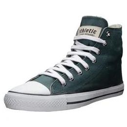 Sneaker Ethletic "White Cap Hi Cut", Damen, Gr. 41, gr&uuml;n (fir tree gr&uuml;n p, just wei&szlig;), Obermaterial: 100% Baumwolle; Futter: 100% Baumwolle; Decksohle: 100% Baumwolle; Sohle: 100% Naturkautschuk, Schuhe Sneakerboots Canvassneaker Sneaker high, Keine Angabe