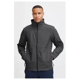 Softshelljacke Blend "BHSorensen", Herren, Gr. S, iron gate, 100% Polyester, unifarben, regular fit, Jacken Softshelljacke, Stilvolle Softshelljacke