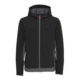 Softshelljacke North Bend "Softshelljacke NBRyder M W-PRO 8.000 mit wasserdichter Beschichtung", Herren, Gr. XXL, schwarz, Obermaterial: 96% Polyester PES. 4% Elasthan EL., unifarben, Jacken Softshelljacke