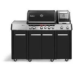 Gasgrill Enders "UNIQ PRO 3 IKO Cruster", schwarz, B:147cm H:121cm T:69,5cm, Grills