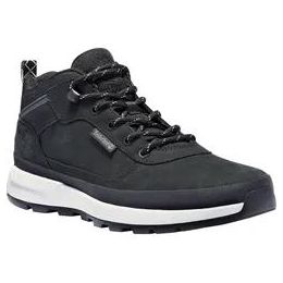 Sneaker Timberland "FIELD TREKKER - LOW LACE SNEAKER", Herren, Gr. 40, schwarz-wei&szlig; (schwarz), Leder, Schuhe Sneaker, Wintersneaker, Sneaker, Winterschuhe