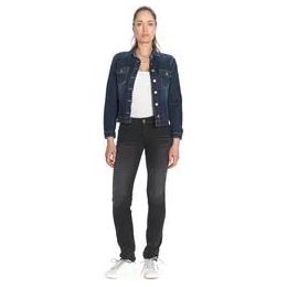 Slim-fit-Jeans Le Temps Des Cerises "PULPREG", Damen, Gr. 26, EURO-Gr&ouml;&szlig;en, schwarz, 76% Baumwolle, 11% Modal, 11% Polyester, 2% Elasthan, unifarben, lang, Jeans Slim-fit-Jeans, in klassischem Design