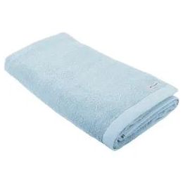 Badetuch Tom Tailor HOME "COLOR BATH", blau (sky blau), B:80cm L:200cm, Frottier, Frottier, Handt&uuml;cher, Badetuch, 100% Baumwolle, 80x200 cm, uni, gro&szlig;e Farbauswahl