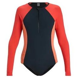 Funktionstop Roxy "Roxy Active", Damen, Gr. M, grau (anthrazit), Obermaterial: 75% Nylon, 25% Elasthan;, Tops