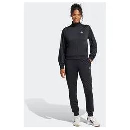 Trainingsanzug Adidas SPORTSWEAR "W FEELCOZY TS", Damen, Gr. L, schwarz, Obermaterial: 100% Polyester, Sportanz&uuml;ge Trainingsanzug