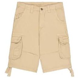 Shorts Alpha Industries "Jet Short", Herren, Gr. 29, Normalgr&ouml;&szlig;en, wei&szlig; (bone wei&szlig;), Obermaterial: 100% Baumwolle, Hosen Shorts
