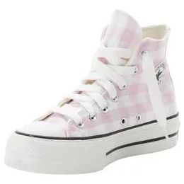 Sneaker Converse "CHUCK TAYLOR ALL STAR LIFT", Damen, Gr. 37,5, wei&szlig; (vintage wei&szlig;, summit pink), Textil, Schuhe Sneaker