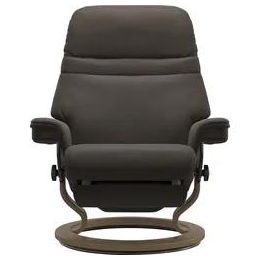 Relaxsessel stressless "Sunrise", braun (braun batick), B:88cm H:103cm T:78cm, Leder BATICK: BATICK ist ein leicht korrigiertes, durchgef&auml;rbtes und genarbtes M&ouml;belleder, bei dem die meisten Unebenheiten und Spuren in der Regel entfernt wurden.;Leder PALOMA: PALOMA ist ein durchgef&auml;rbtes Semianilin-M&ouml;belleder mit nat&uuml;rlicher Narbung.;ROHLEDER Stoff Q2 FARON: Ein fester zuverl&auml;ssiger Boucl&eacute; mit eine