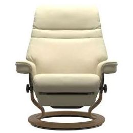 Relaxsessel stressless "Sunrise", beige (vanilla paloma), B:88cm H:103cm T:78cm, Leder BATICK: BATICK ist ein leicht korrigiertes, durchgef&auml;rbtes und genarbtes M&ouml;belleder, bei dem die meisten Unebenheiten und Spuren in der Regel entfernt wurden.;Leder PALOMA: PALOMA ist ein durchgef&auml;rbtes Semianilin-M&ouml;belleder mit nat&uuml;rlicher Narbung.;ROHLEDER Stoff Q2 FARON: Ein fester zuverl&auml;ssiger Boucl&eacute; mit ei