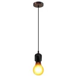 Kayoom H&auml;ngeleuchte "H&auml;ngelampe Sigma IV", schwarz, 1, H: 36cm, 1 Stk., Leuchten, minimalistisch, modern, harmonisch, H&auml;ngeleuchte