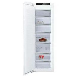 Neff Einbaugefrierschrank "GI7813CE0", Energieeffizienz: E (A-G), silber, B:55,8cm H:177,2cm T:54,5cm, Gefrierschr&auml;nke, No Frost: nie wieder Abtauen