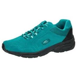 Br&uuml;tting Outdoorschuh BR&Uuml;TTING "Nordic Walking Schuh Circle", Damen, Gr. 39, blau (gr&uuml;n), Veloursleder, Schuhe Wanderschuh Outdoorschuh