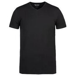PME-Legend T-Shirt PME LEGEND "2-packbasict-shirt", Damen, Gr. S, schwarz, Jersey, Obermaterial: 95% Baumwolle, 5% Elasthan, unifarben, Basic, eng, V-Ausschnitt, Shirts T-Shirt
