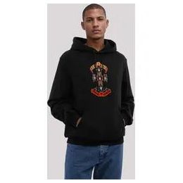 Kapuzenpullover F4NT4STIC "Guns 'n' Roses Appetite For Destruction", Herren, Gr. M, schwarz, Obermaterial: 80% Baumwolle, 20% Polyester, relaxed fit, Pullover Kapuzenpullover, Premium Qualit&auml;t Streetwear