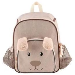 Kinderrucksack Sterntaler "Hund Lucky", Kinder, Gr. B/H/T: 24cm x 30cm x 10cm, beige, Polyester, Rucks&auml;cke