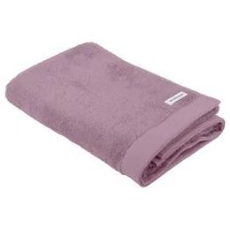 Duschtuch Tom Tailor HOME "COLOR BATH", lila (cozy mauve), B:70cm L:140cm, Frottier, Frottier, Handt&uuml;cher, 100% Baumwolle, 70x140 cm, uni, gro&szlig;e Farbauswahl