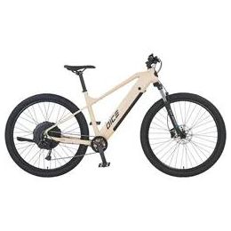 E-Bike Prophete "Dice 2.0" Gr. 48, beige (sandbeige, schwarz), Elektrofahrr&auml;der, 48cm, 29 Zoll (73,66cm), Pedelec, Elektrofahrrad f&uuml;r Damen und Herren, MTB, Topseller