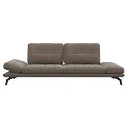 FLEXLUX "Tropea Funktionssofa, Designsofa, Relaxfunktion, TV-Couch," mit Armteilverstellung sowie Sitztiefenverstellung, Breite 252 cm