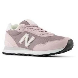 Plateausneaker New Balance "515", Damen, Gr. 37, ice wine, Leder, Textil, Schuhe Plateausneaker