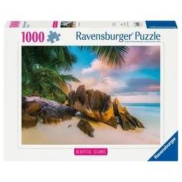 Puzzle Ravensburger "Beautiful Islands, Seychellen", bunt, Puzzles, KinderB:70cm H:50cm, Pappe, Made in Germany, B:70cm H:50cm