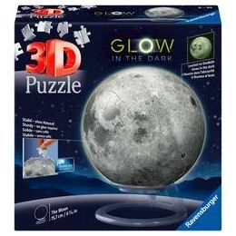 Puzzleball Ravensburger "Der Mond - Glow-in-the-Dark", bunt, Puzzles, Kinder&Oslash;:13cm, Kunststoff, Motiv, Made in Europe, &Oslash;:13cm
