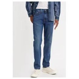 Levi's Tapered-fit-Jeans LEVI'S "502 TAPER", Herren, Gr. 32, L&auml;nge 34, blau (jack of all trades), Denim/Jeans, Obermaterial: 67% Baumwolle, 32% Lyocell, 1% Elasthan, Basic, loose fit kn&ouml;chellang, Jeans, in elegantem, modernem Stil