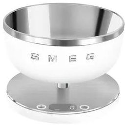 Smeg K&uuml;chenwaage "KSC01WHMWW", wei&szlig; (wei&szlig;, matt), B:20,5cm H:15cm L:20,5cm, K&uuml;chenwaagen