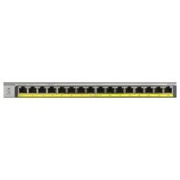 Netgear Netzwerk-Switch "GS116PP", grau, B:28,6cm H:2,7cm T:10,2cm, Netzwerk-Switches