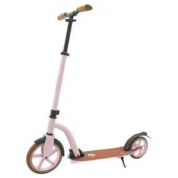 Cityroller BEST Sporting "Vintage-City-Scooter", braun (rosa matt, braun), Roller