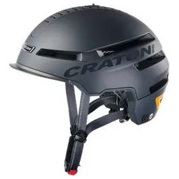 Fahrradhelm Cratoni "Smartride 1.2" Gr. 54, schwarz, Helme, 54/57