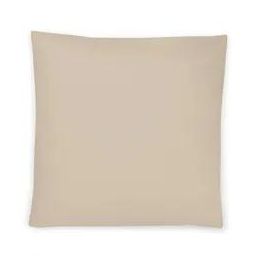 Kissenbezug Irisette "Paris 8000", beige, B:40cm L:40cm, Mako-Satin, Obermaterial: 100% Baumwolle, Kissenbez&uuml;ge, Kissenbezug, Hochwertige Premium Kissenbezug