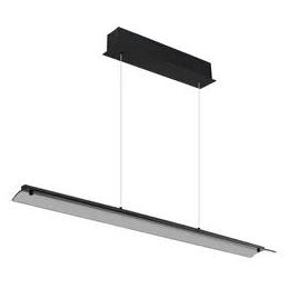 Globo LIGHTING LED-H&auml;ngeleuchte "MURIELLA", schwarz (schwarz matt), 1, H: 150cm, 1 Stk., Leuchten, H&ouml;henverstellbar, Esstisch, Esszimmer, Besprechungstisch