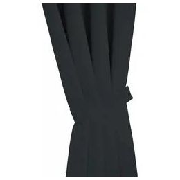 Raffhalter WIRTH "DIM OUT" Gr. 1, schwarz, B:60cm H:6cm, Polyester, Raffhalter