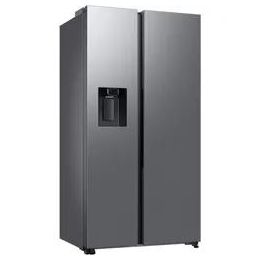 Samsung Side-by-Side "RS70F65KETEF", Energieeffizienz: E (A-G), silber (edelstahl look), B:91,2cm H:178cm T:72,6cm, K&uuml;hlschr&auml;nke, No Frost+, Al Energy Mode, Metal Cooling, Topseller